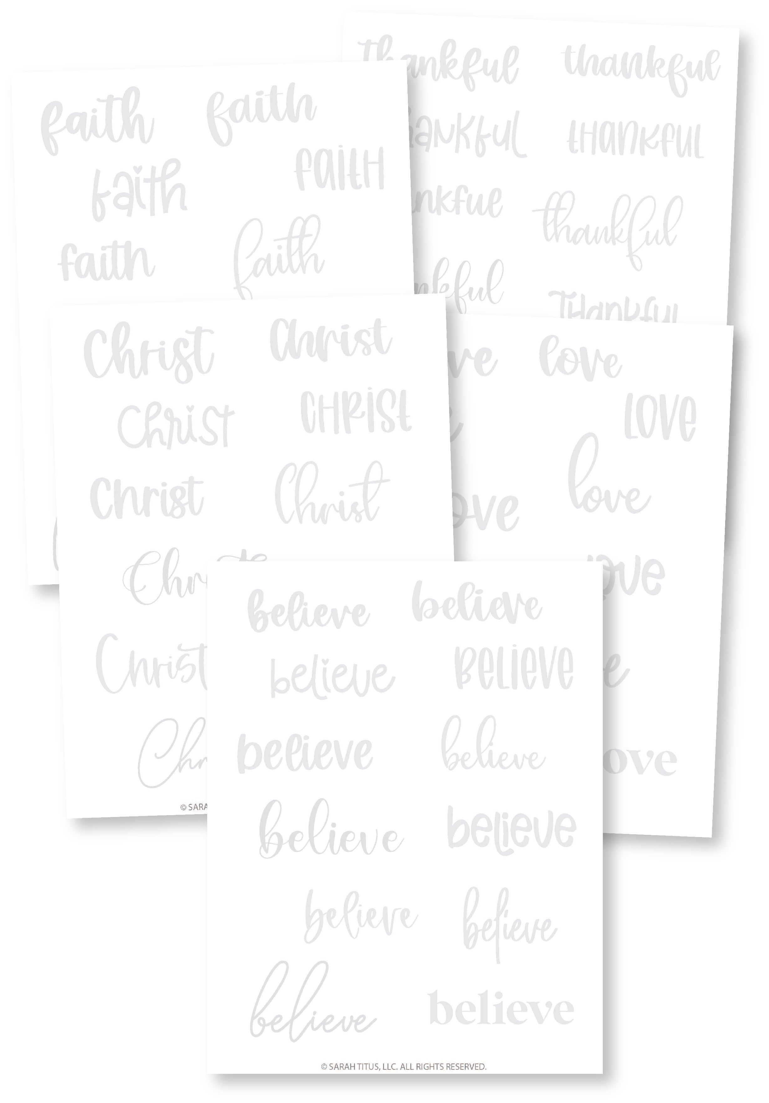 Hand Lettering – Sarah Titus