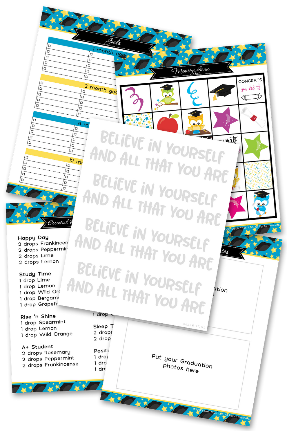 Graduation Binder {160 Pages} – Sarah Titus