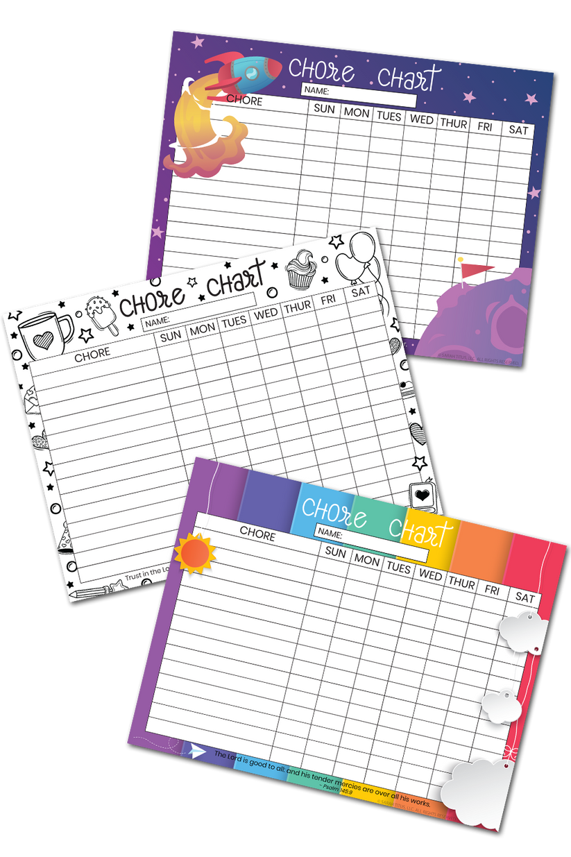 Christian Chore Chart Set – Sarah Titus