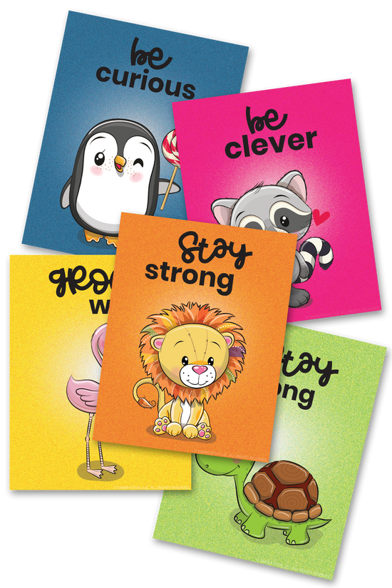 Classroom Animal Wall Art {9 Pages} – Sarah Titus