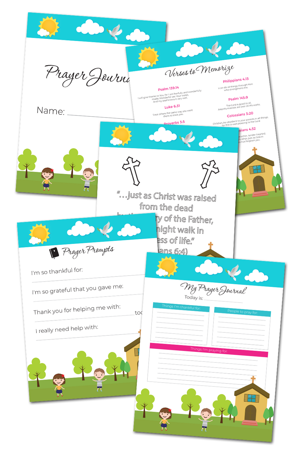 Kids Prayer Journal – Sarah Titus